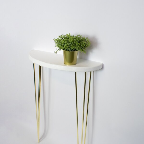 Half Moon Table - Etsy