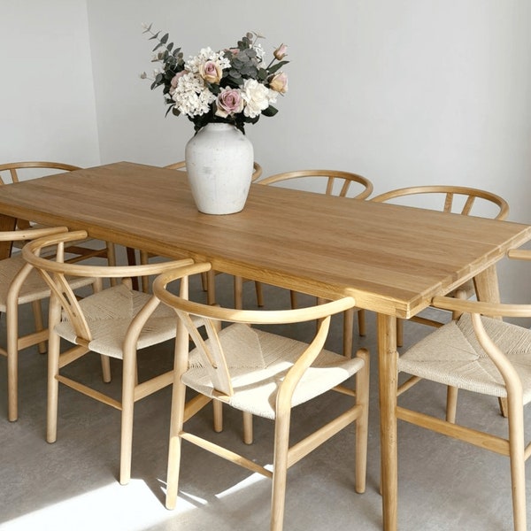 Scandi Dining Table - Etsy UK