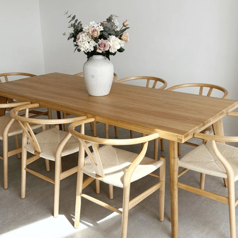 Scandi Dining Table - Etsy UK