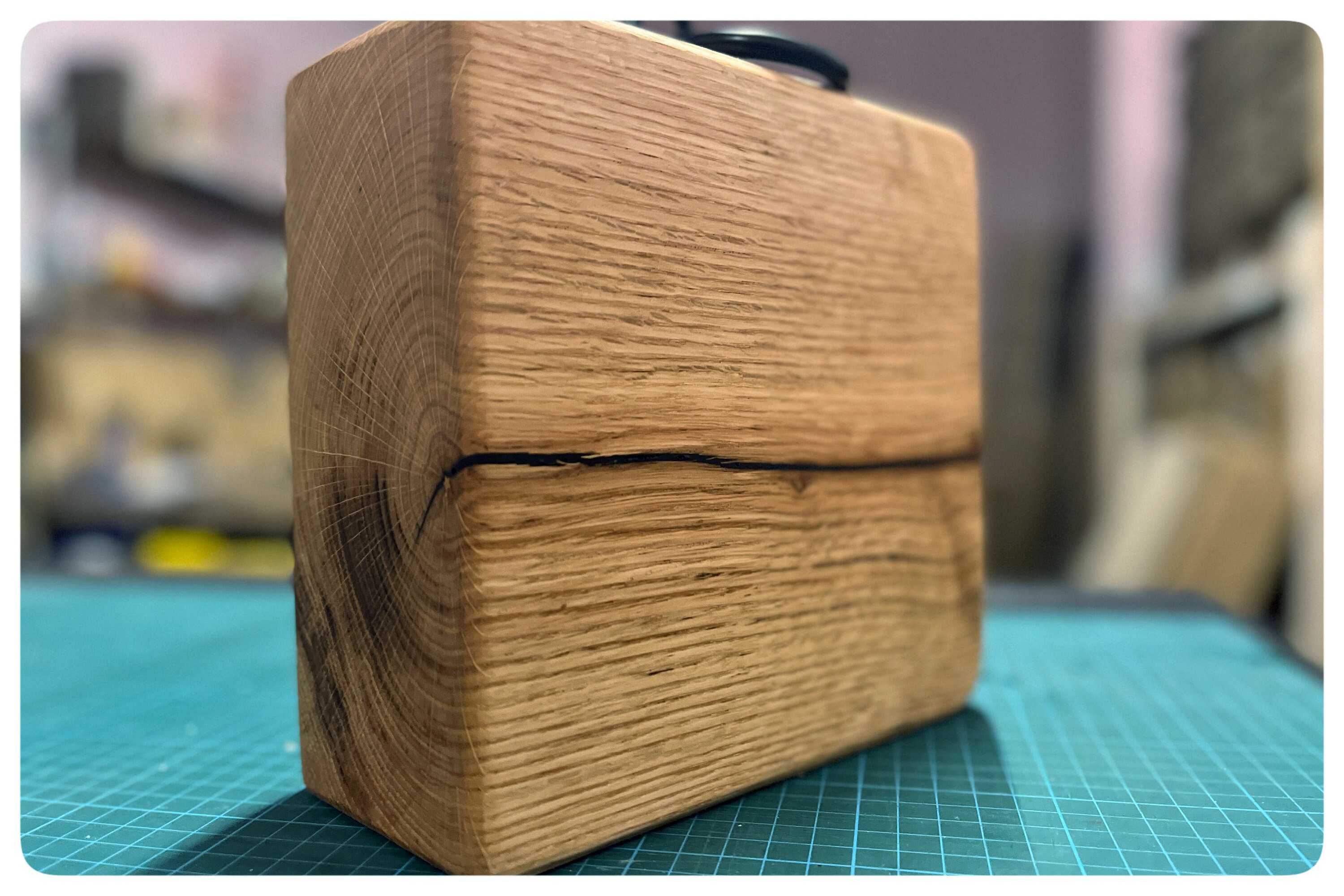 Personalized Heavy Door Stop 2kg // Door Weight // Solid Oak - Etsy UK