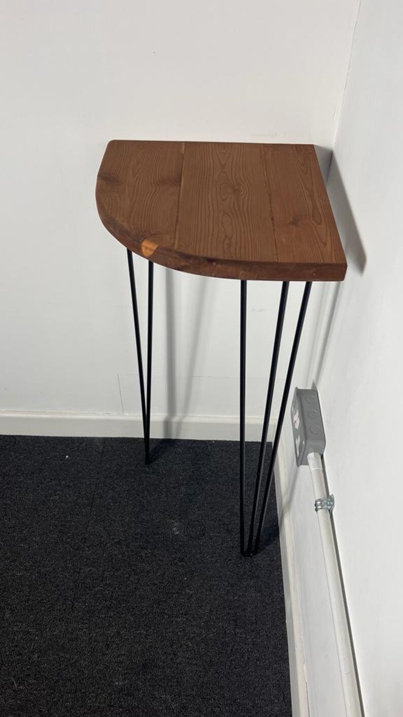 Corner Console Table - Etsy