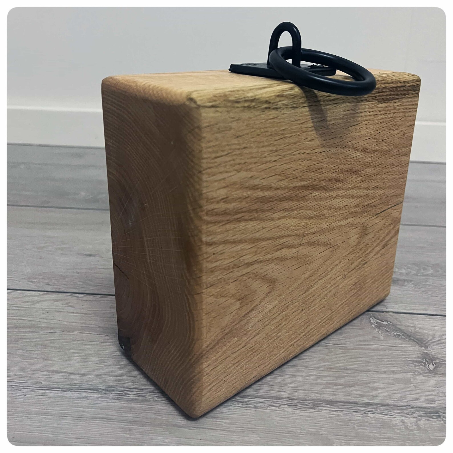 Personalized Heavy Door Stop 2+kg // Door Weight // Solid Oak - Etsy