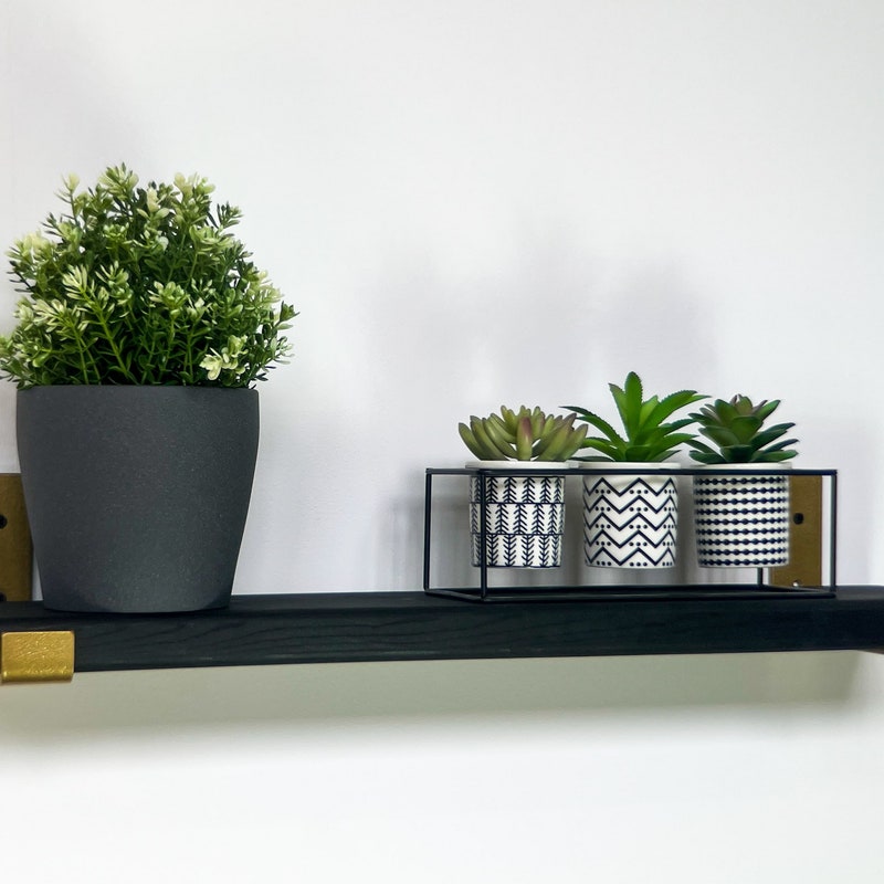 Gold Decor on Shelves - Etsy UK