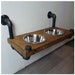 Wall Mounted Dog Bowl/ Pet Feeder - Etsy