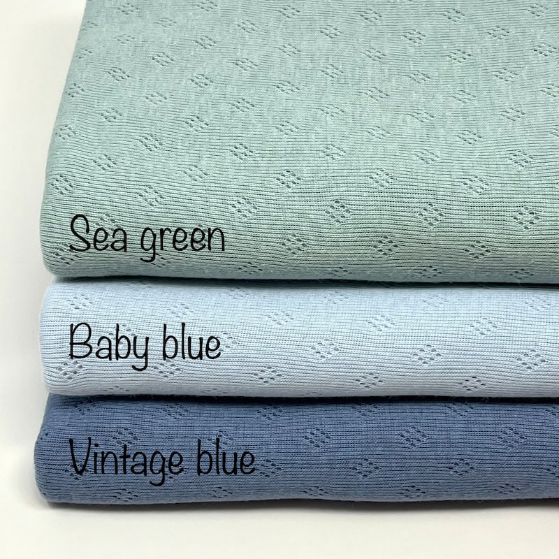 Pointelle Fabric - Etsy