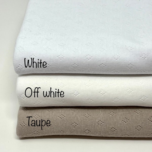 Pointelle Fabric - Etsy