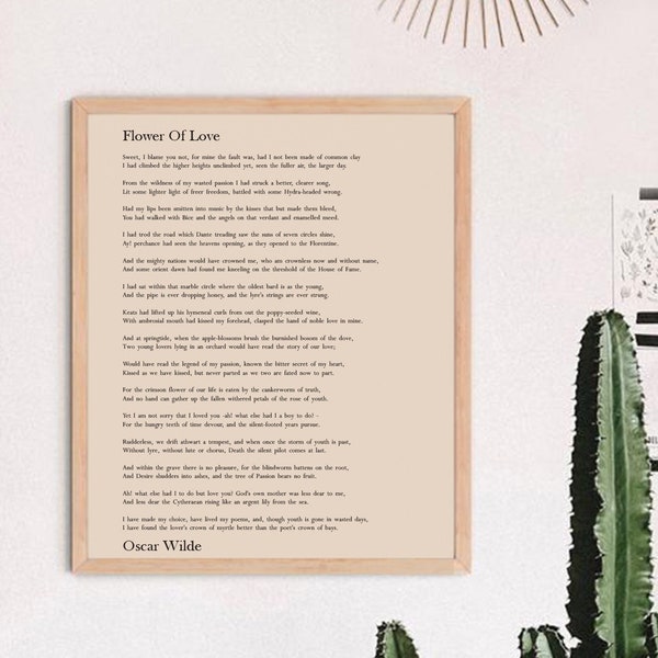 Poem Poster - Etsy