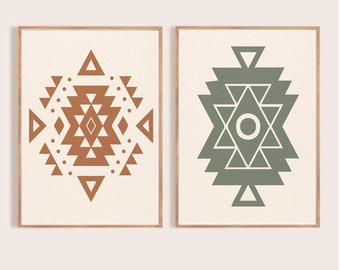 Aztec Wall Art - Etsy