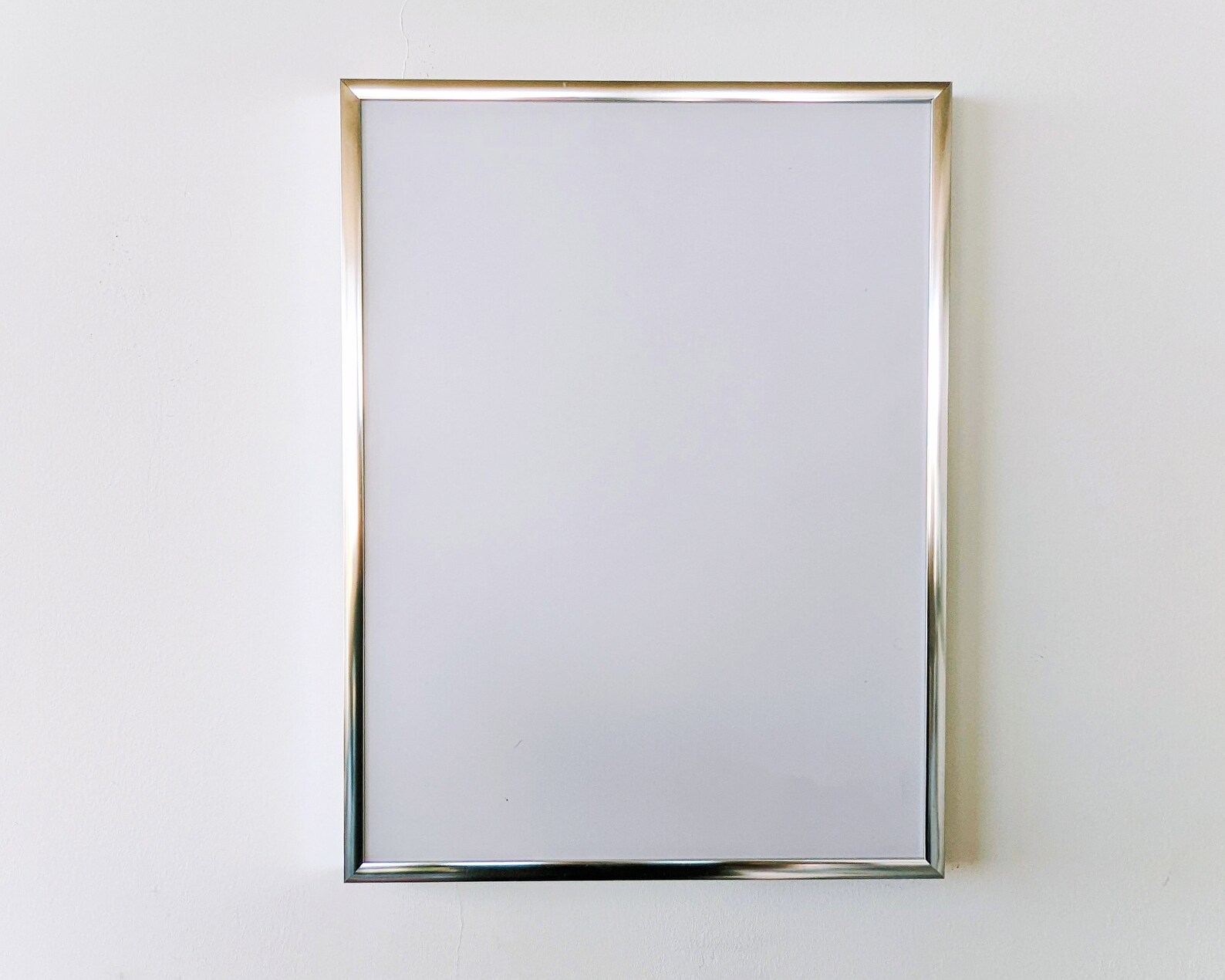 Modern Silver Picture Frame Minimalist Metal Silver Photo - Etsy