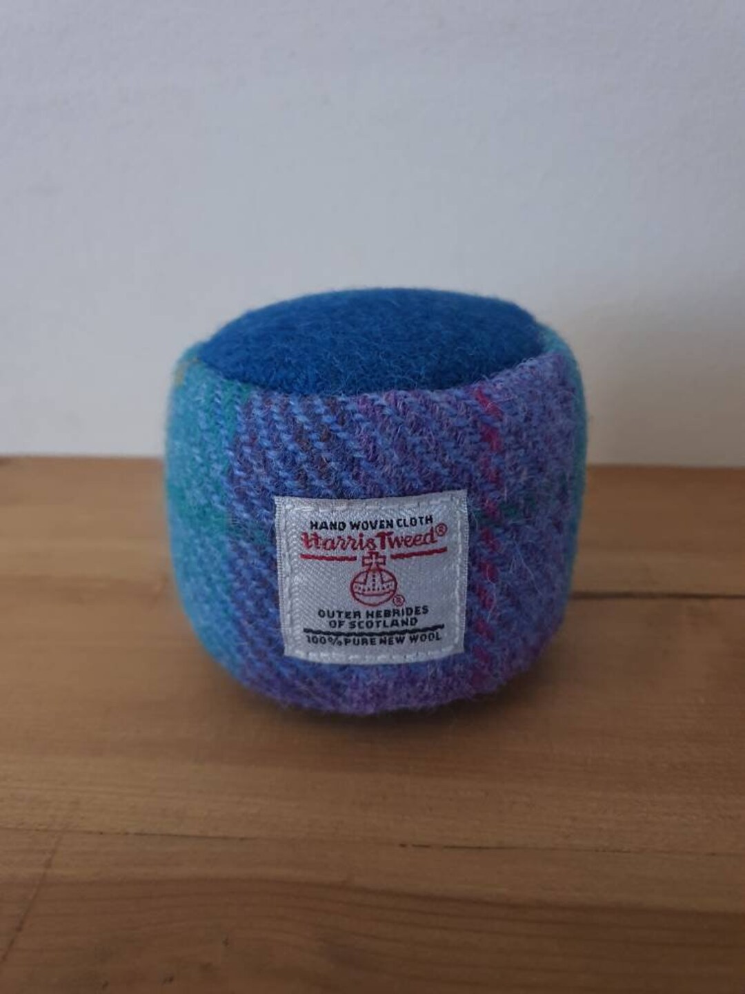 Genuine Harris Tweed Pin Cushion. Sewing Storage. Sewing Pins. Gift ...