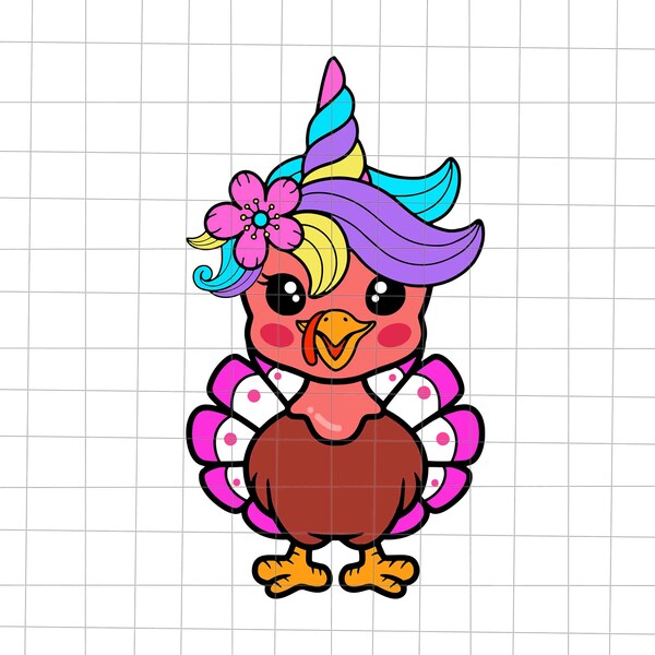 Thanksgiving Unicorn - Etsy