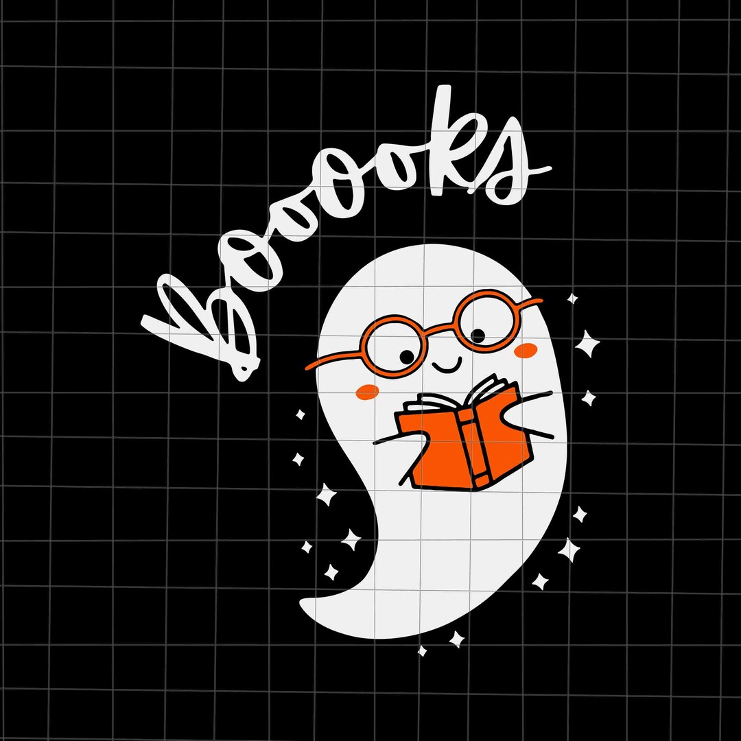Book Ghost Svg Boooooks Svg Halloween Teacher Librarian - Etsy Book Ghost Svg Boooooks Svg Halloween Teacher Librarian - Etsy