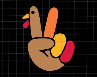 Peace Hand Sign - Etsy