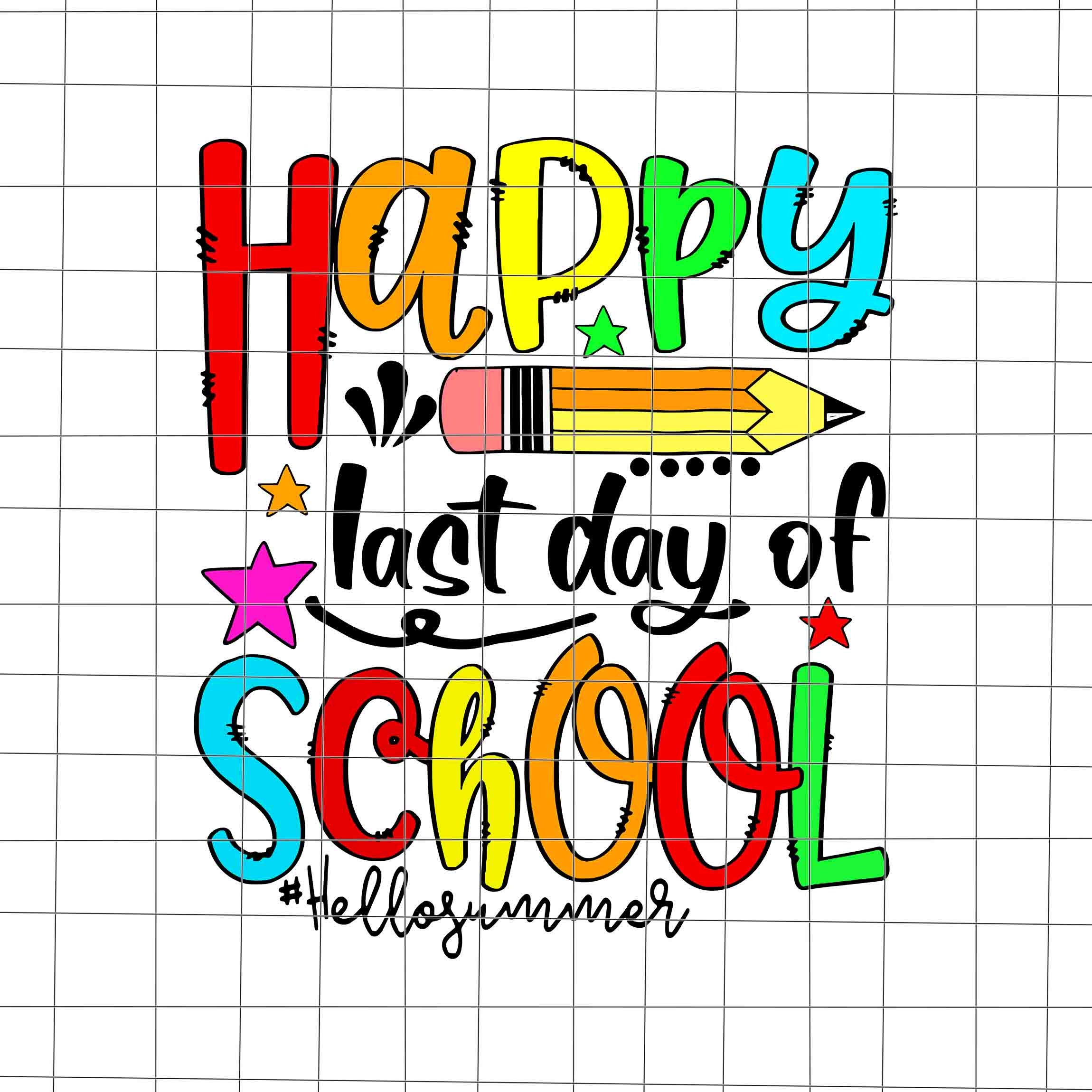 Happy Last Day Of School Summer Svg Hello Summer Svg Last Etsy UK happy-last-day-of-school-summer-svg-hello-summer-svg-last-etsy-uk