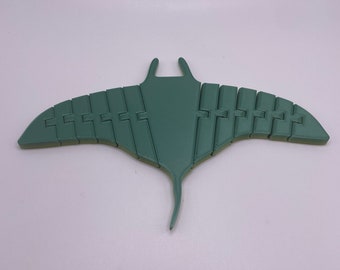 Manta Ray, 3D Printed Articulated Flexi - Etsy