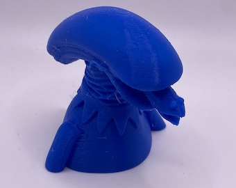 Kermit the Xenomorph 3D Printed Model by Hex3d - Etsy