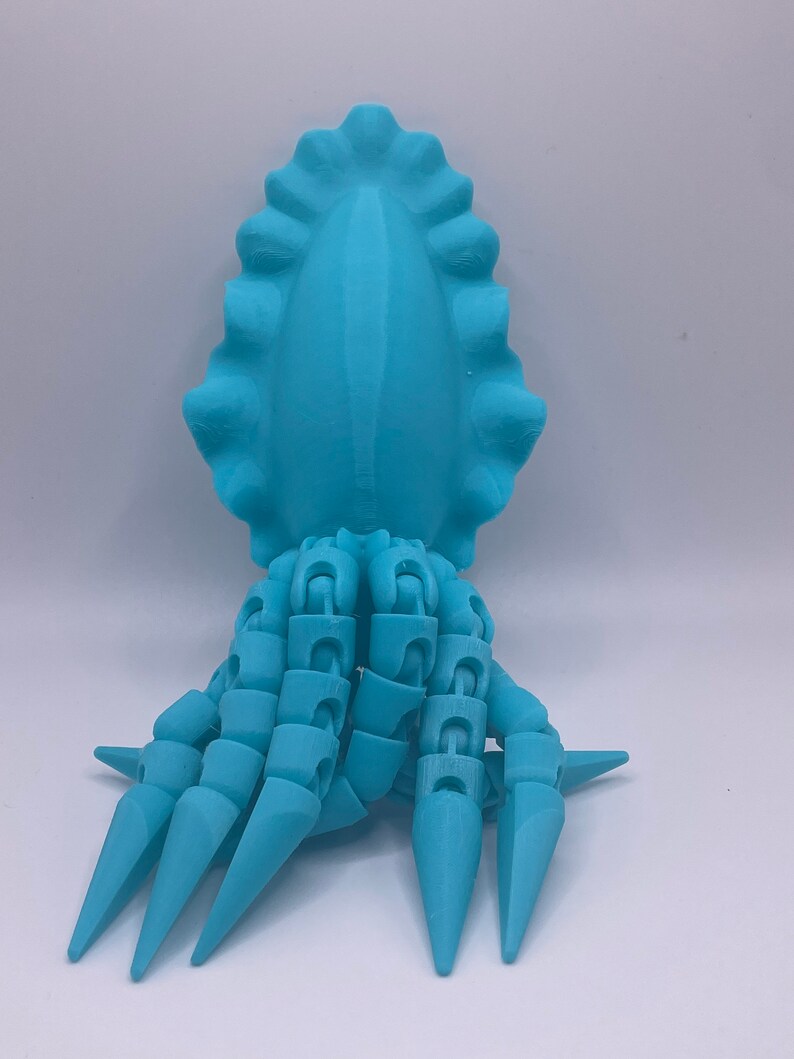 Articulated Cuttlefish 3D Printed | Etsy