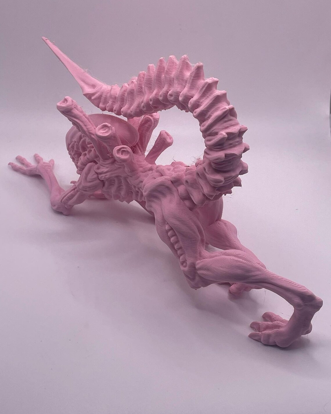 Alien Xenomorph Statue 3D Printed - Etsy