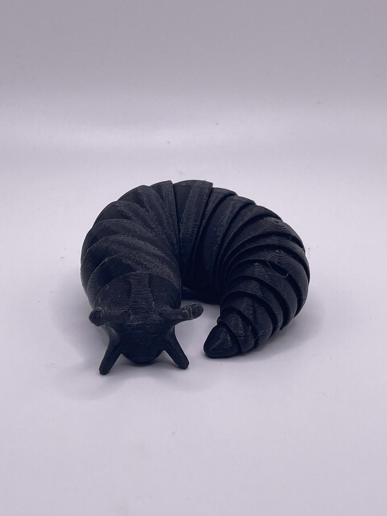 Friendly Articulated Slug 3D Printed - Etsy