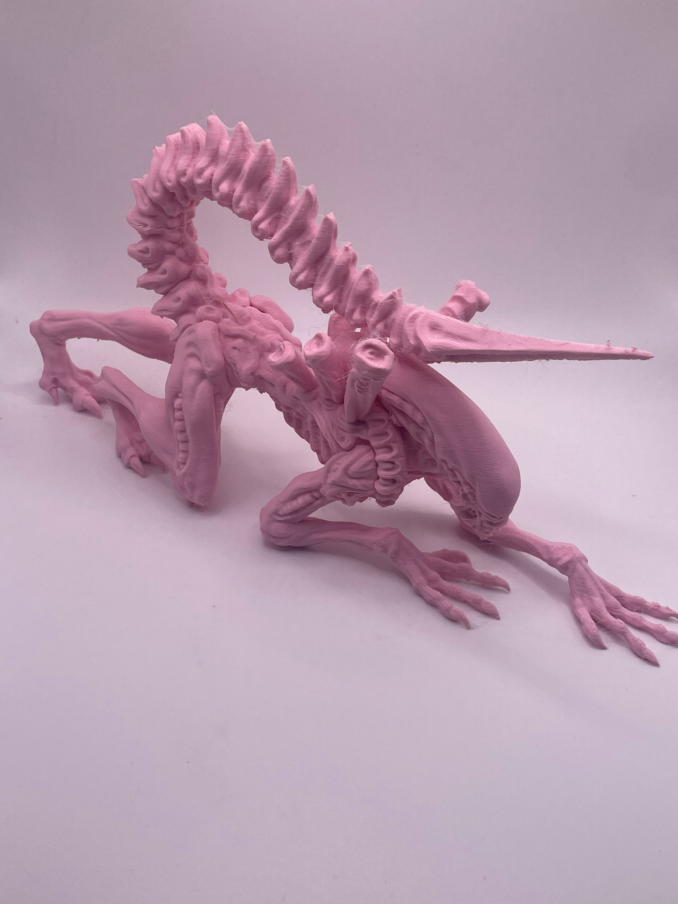 Alien Xenomorph Statue 3D Printed - Etsy Canada