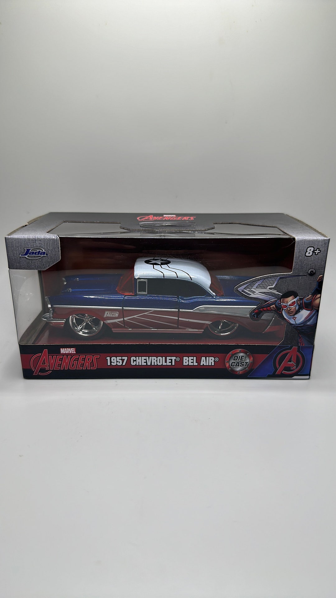 Jada 1:32 1957 Chevrolet Bel Air - Avengers - Collectible Diecast Car ...