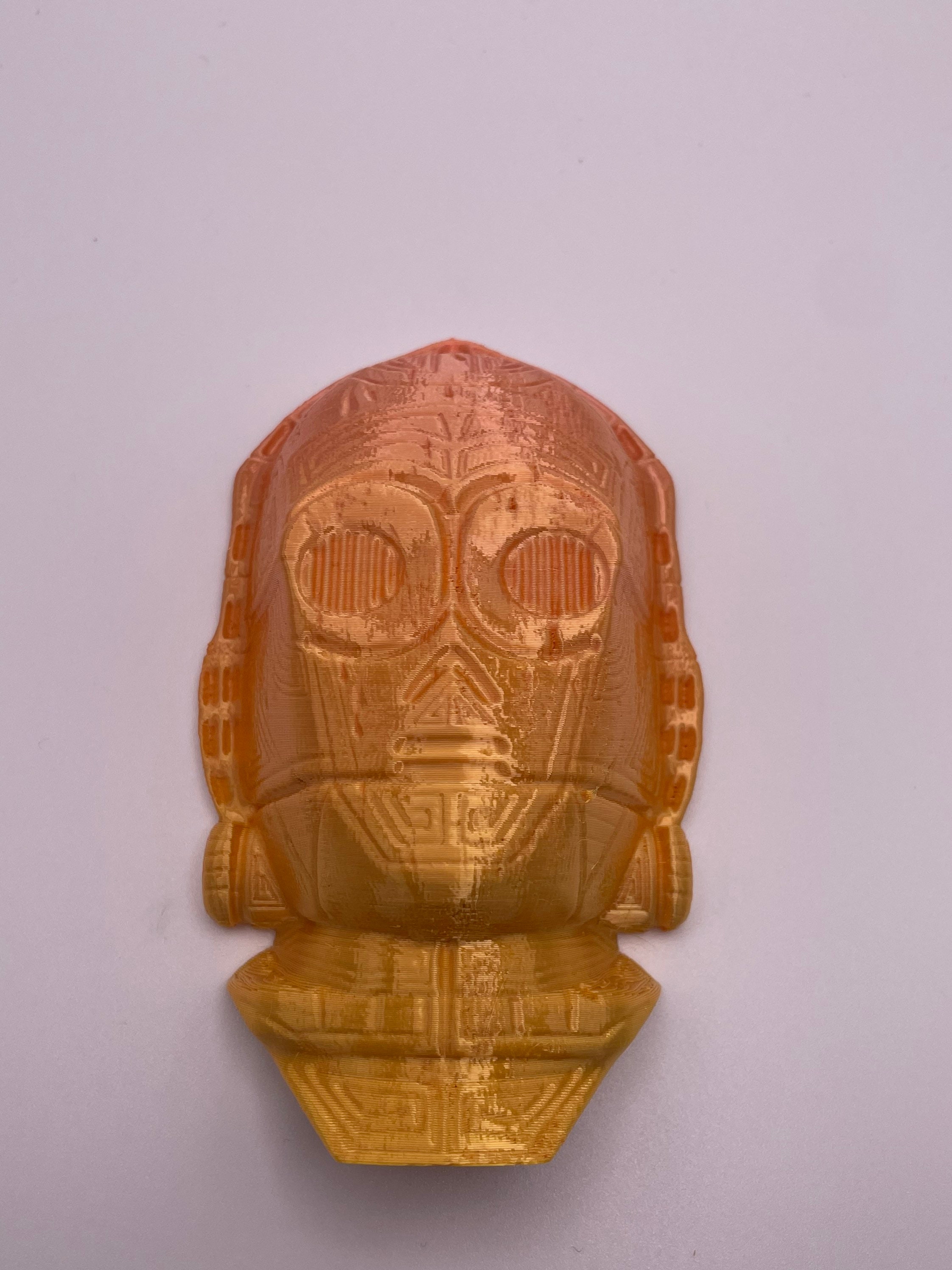 Robot Bust Tiki 3D Printed | Etsy