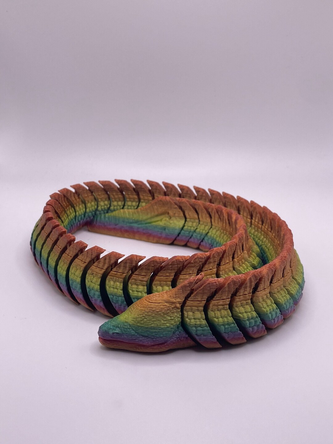 Eddie the Articulated Eel 3D Printed - Etsy