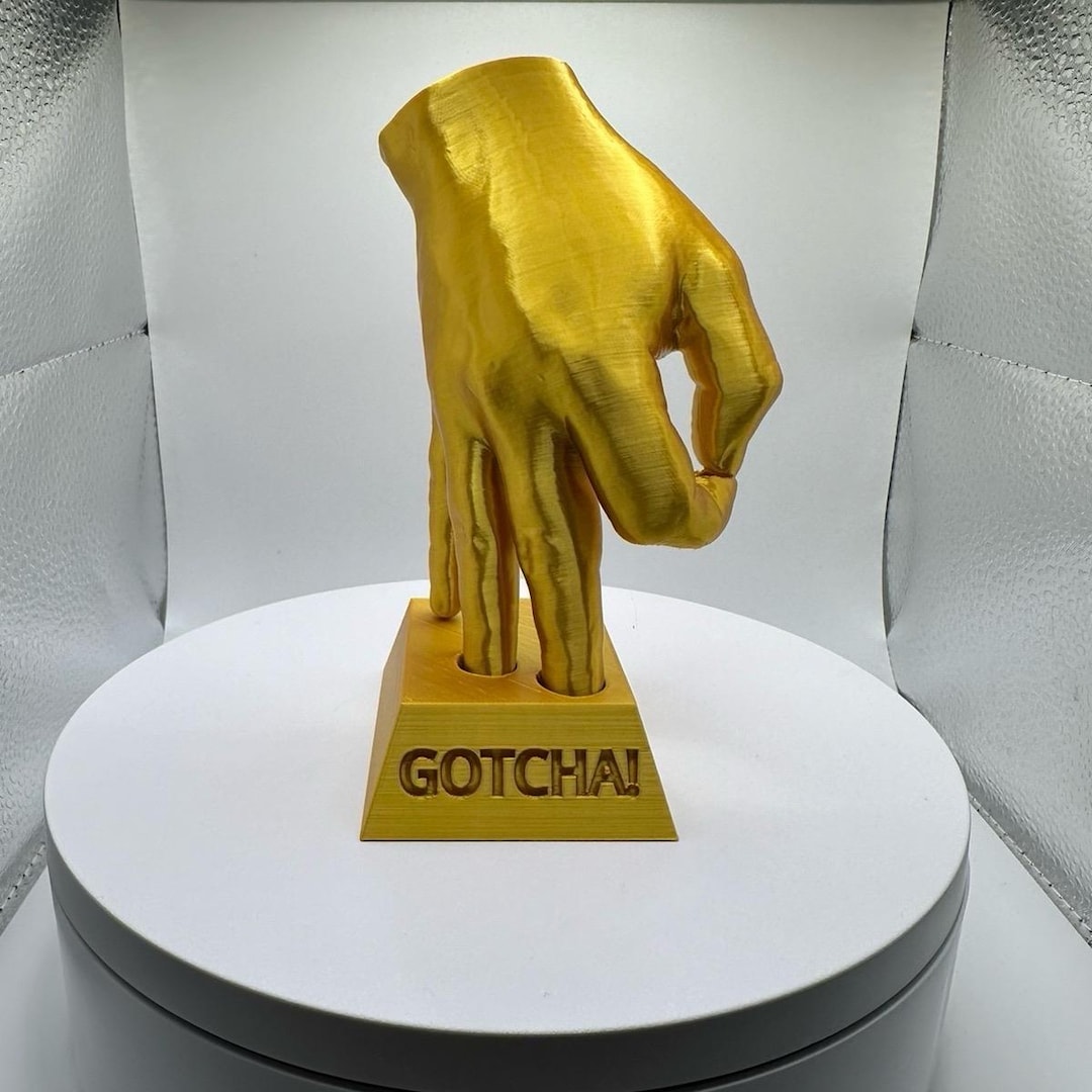 Gotcha Meme Figurine 3D Printed - Etsy