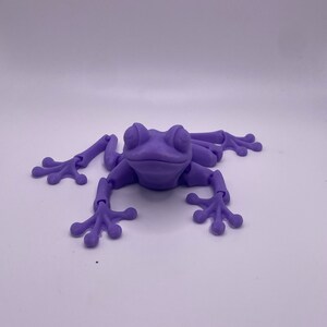Flexi Frog 3D Printed - Etsy