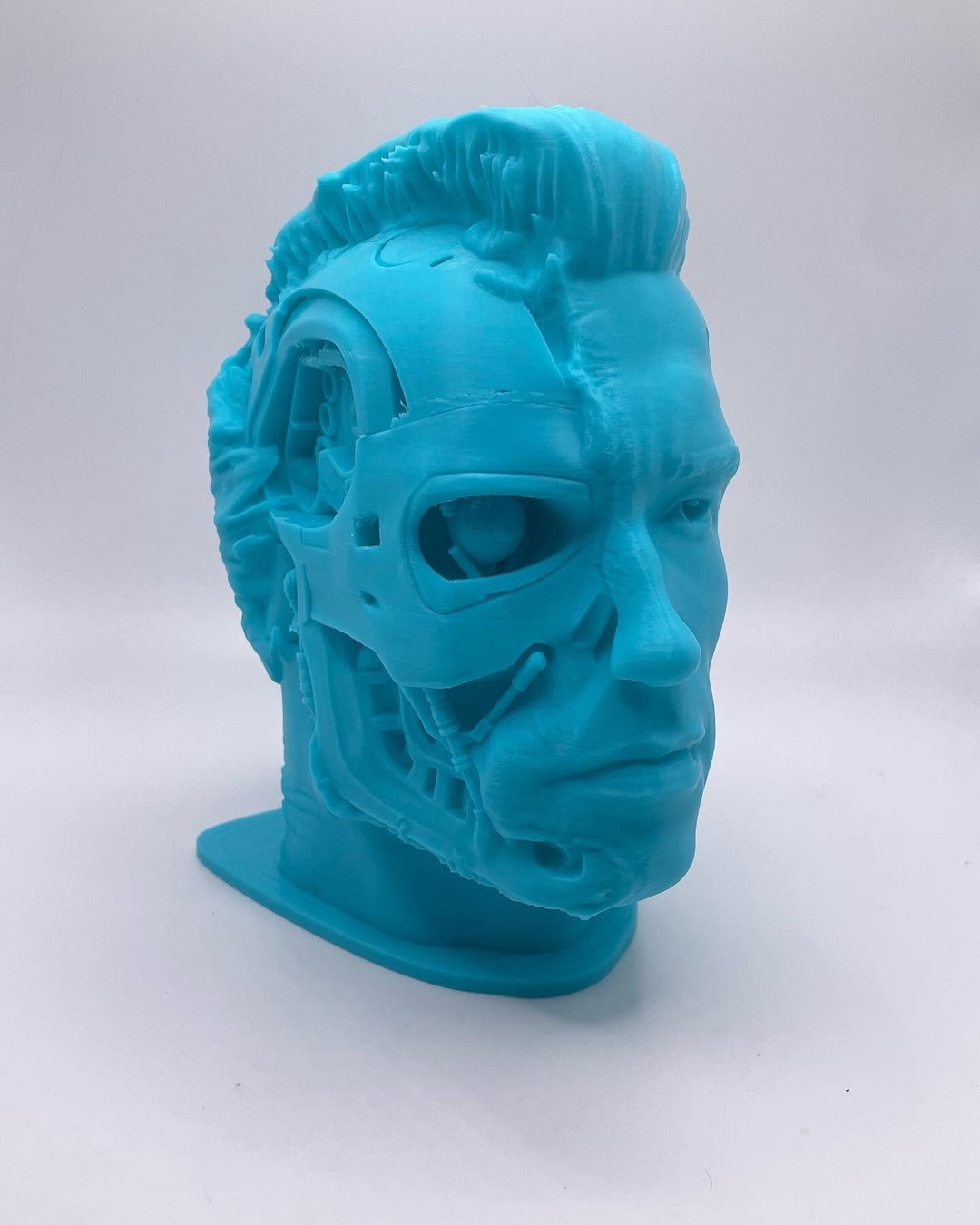 Terminator Head 3D Printed - Etsy