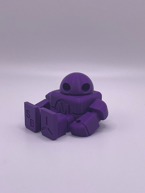 Articulated Mini Robot 3D Printed - Etsy