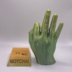 Gotcha Meme Hand With Gotcha Base 3D Printed - Etsy