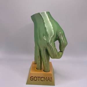 Gotcha Meme Hand With Gotcha Base 3D Printed - Etsy