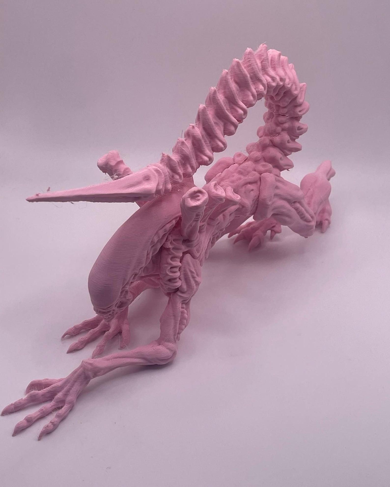 Alien Xenomorph Statue 3D Printed - Etsy