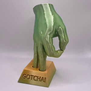 Gotcha Meme Hand With Gotcha Base 3D Printed - Etsy