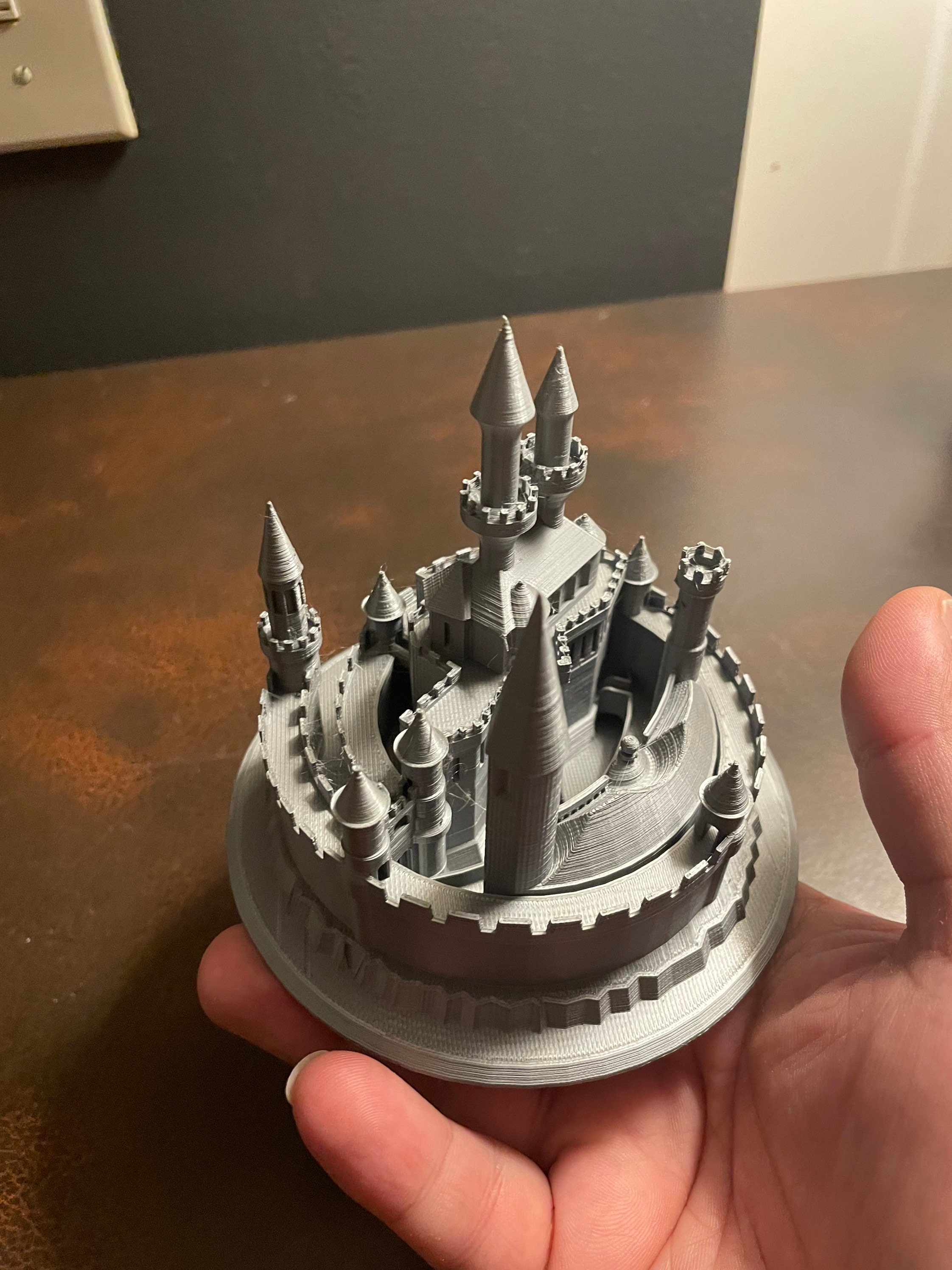 Medieval Castle 3D Printed | Etsy