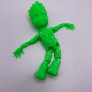 Articulated Baby Groot 3D Printed - Etsy
