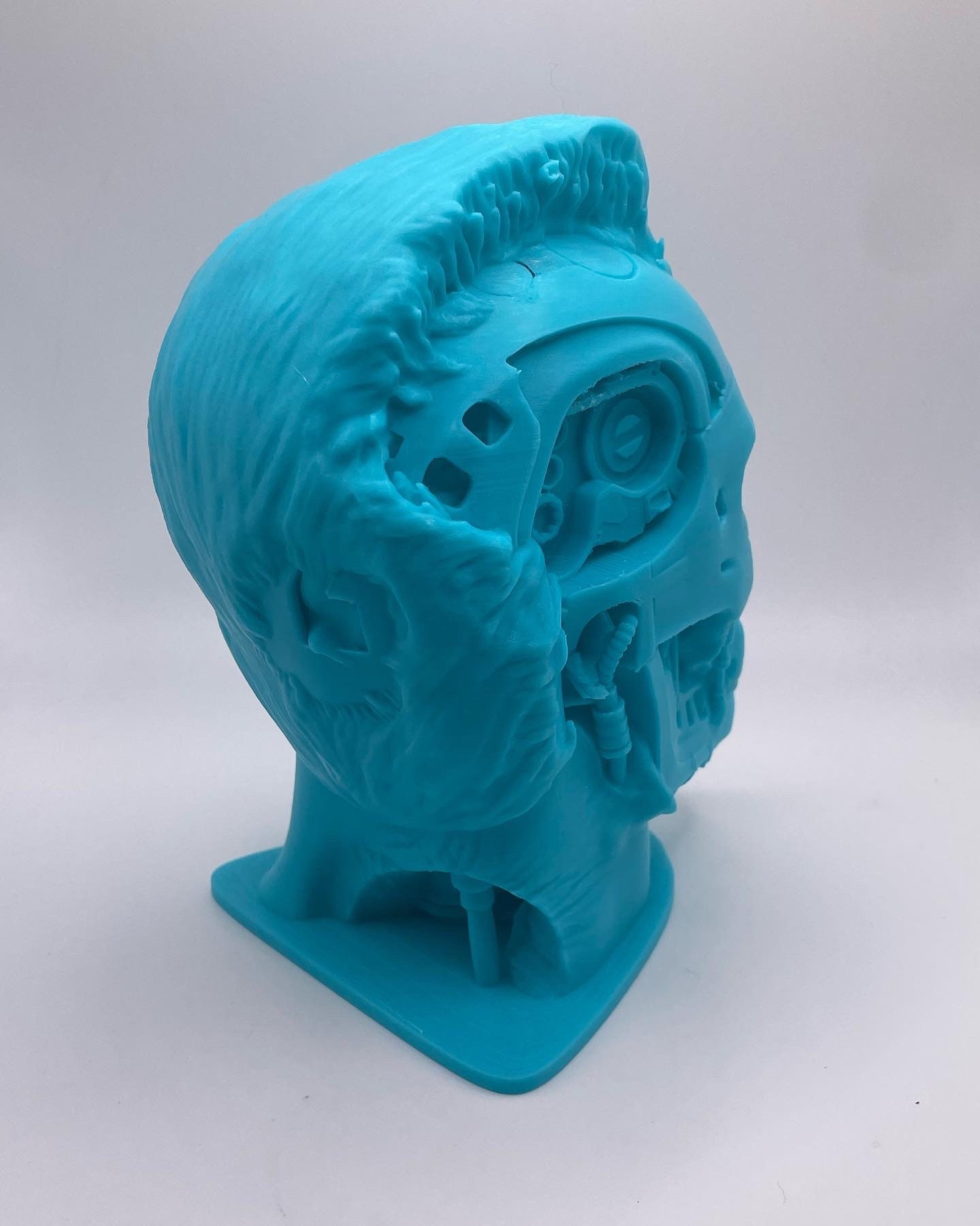 Terminator Head 3D Printed - Etsy