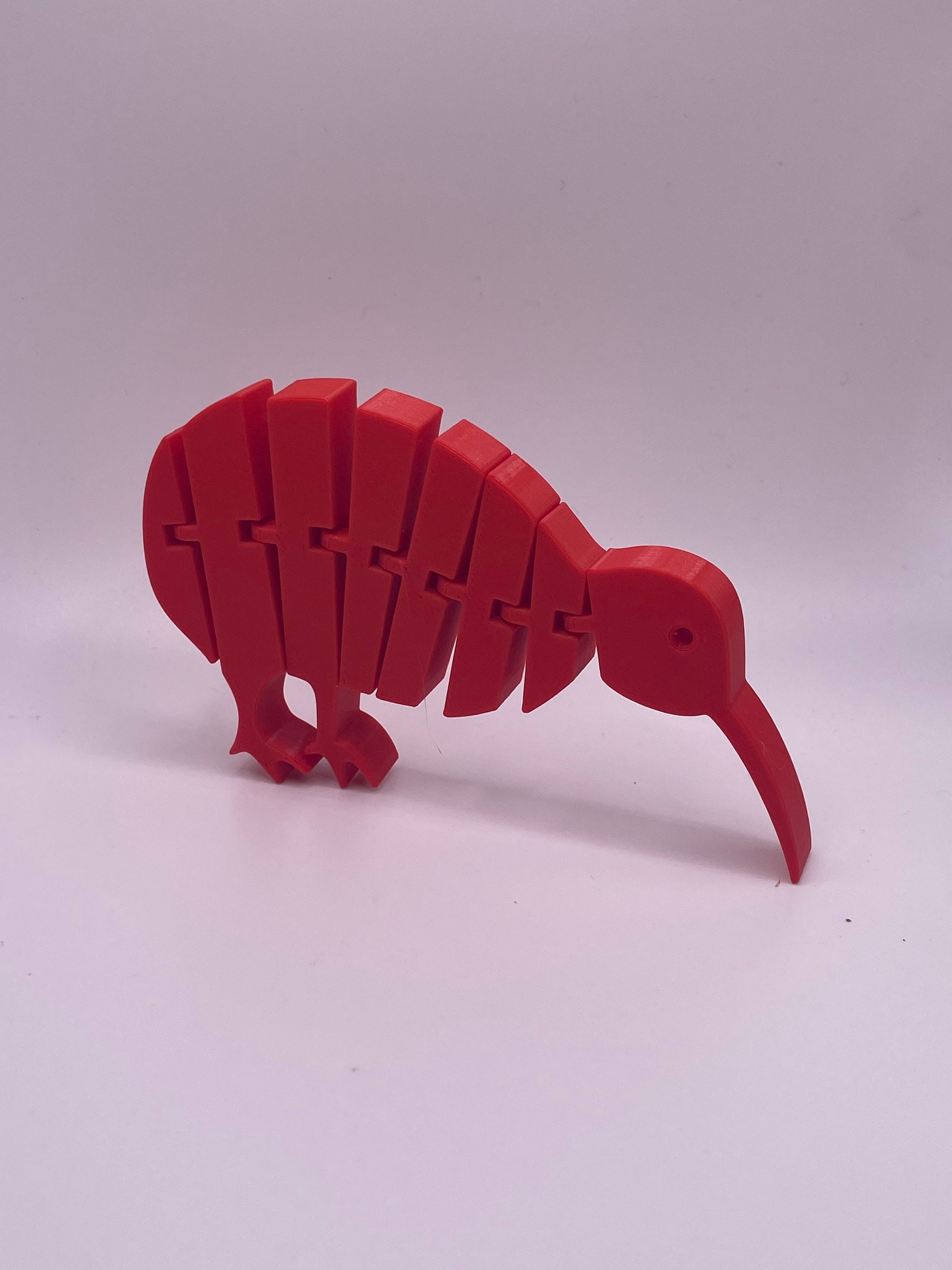 Articulated Kiwi Bird 3D Printed | Etsy