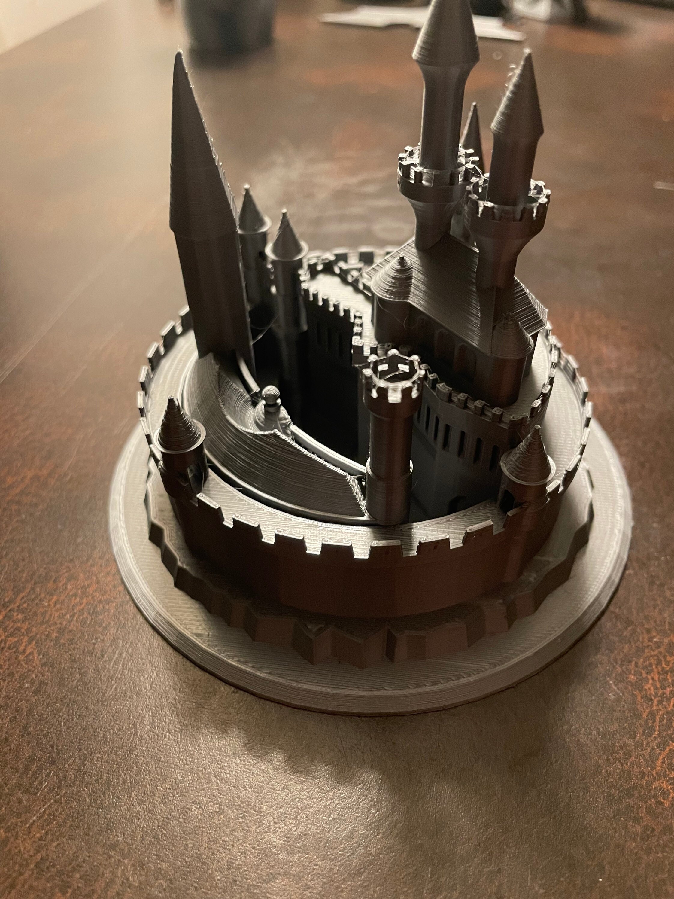 Medieval Castle 3D Printed | Etsy