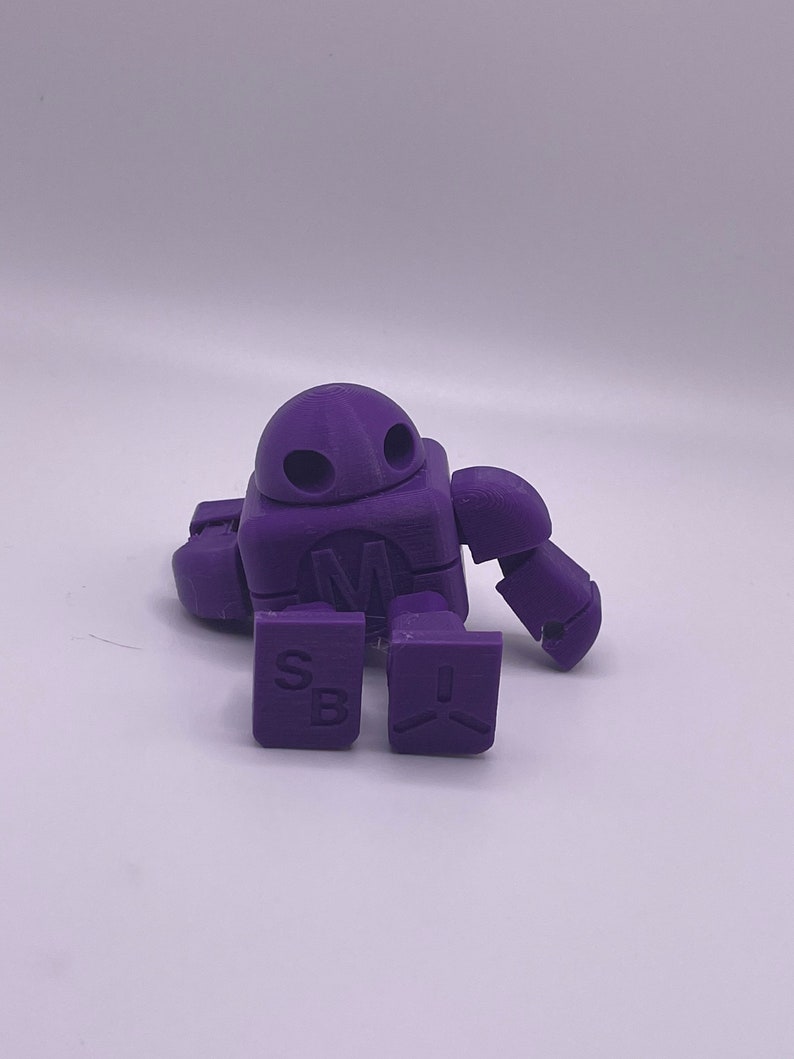 Articulated Mini Robot 3D Printed - Etsy