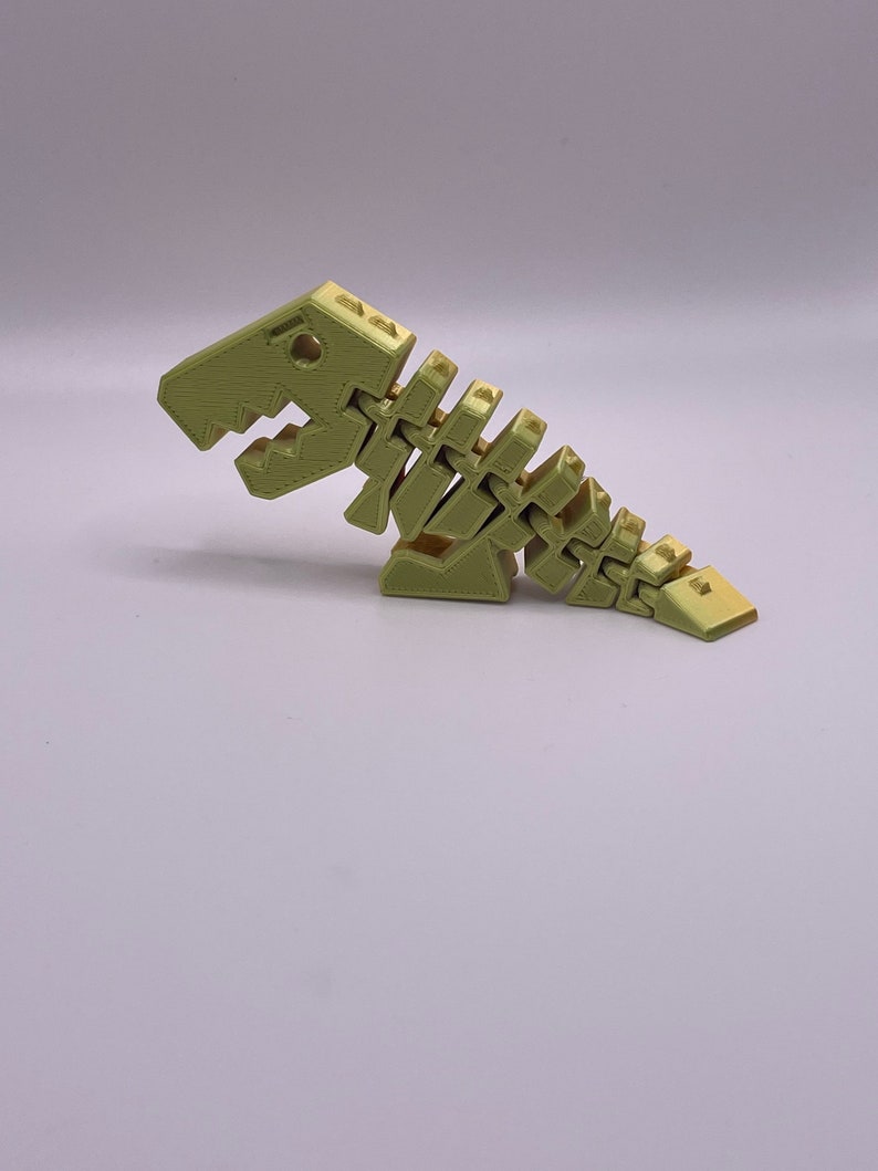 Articulated Flexirex Toy 3D Printed - Etsy
