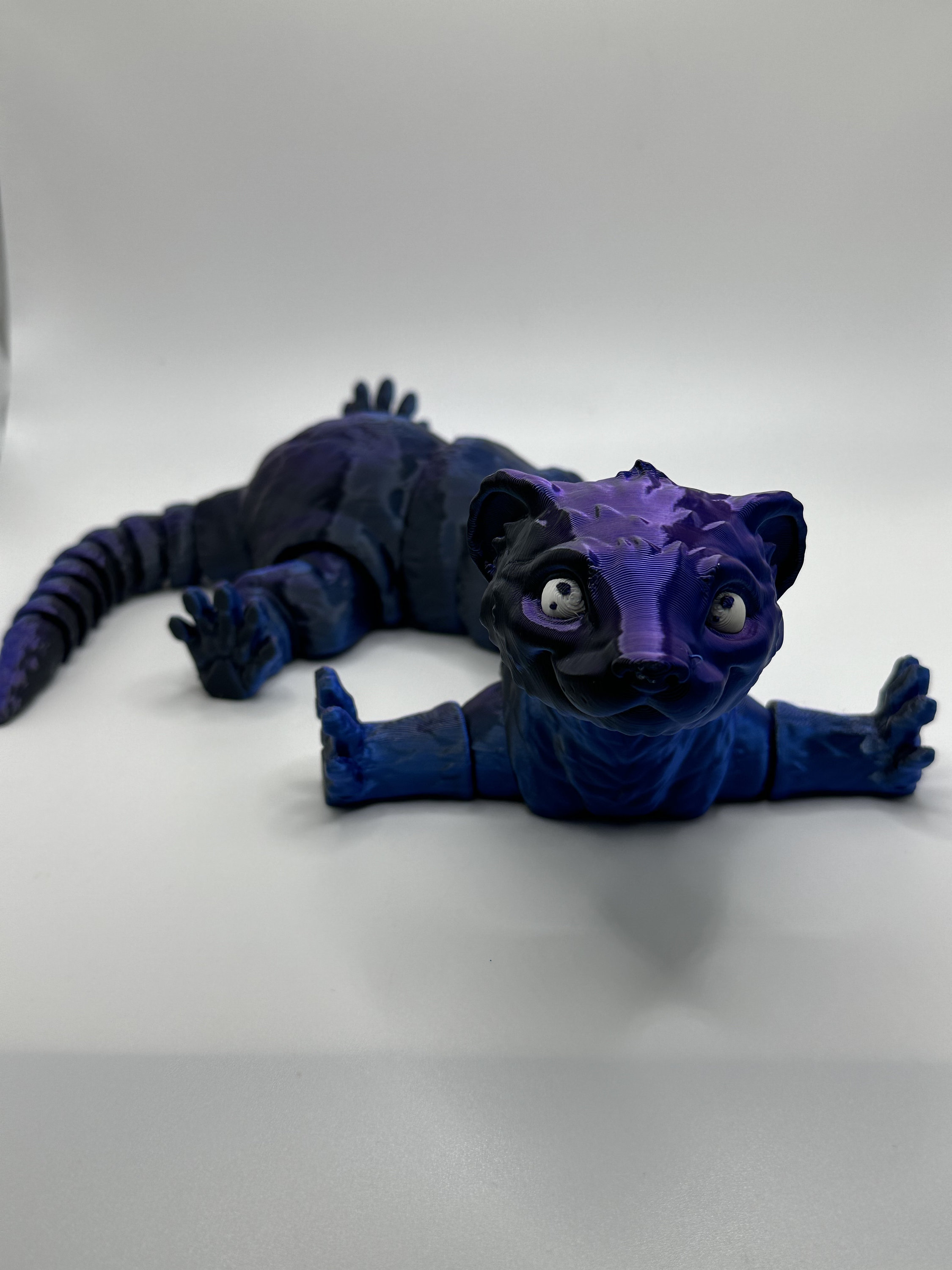 Flexi Ferret Figurine 3D Printed, Jumbo Ferret Home Decor Ornament - Etsy