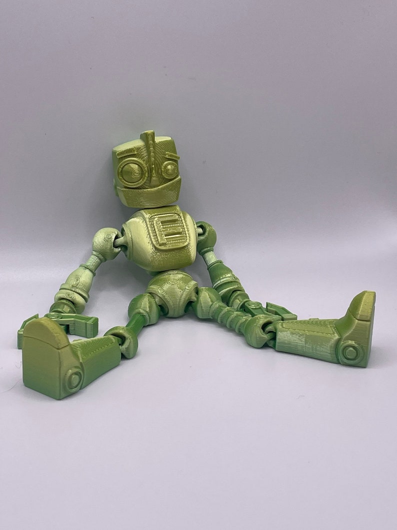 Articulated Fidget Robot 3D Printed Flexi Factory Robot - Etsy UK