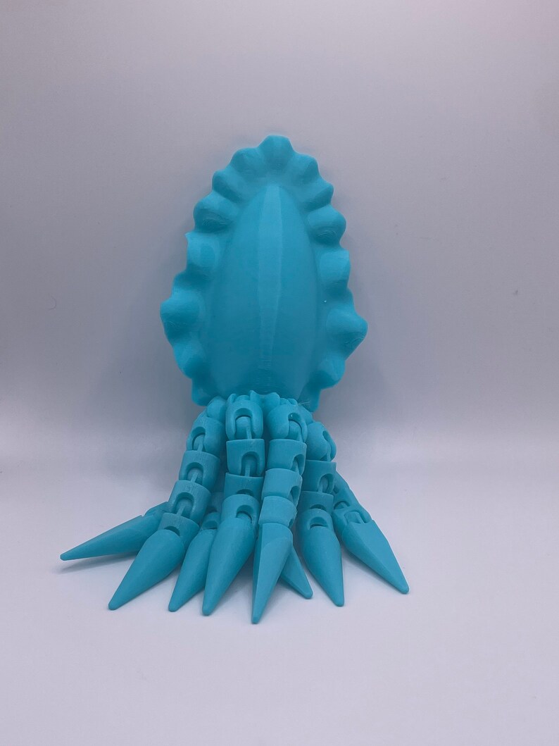 Articulated Cuttlefish 3D Printed | Etsy