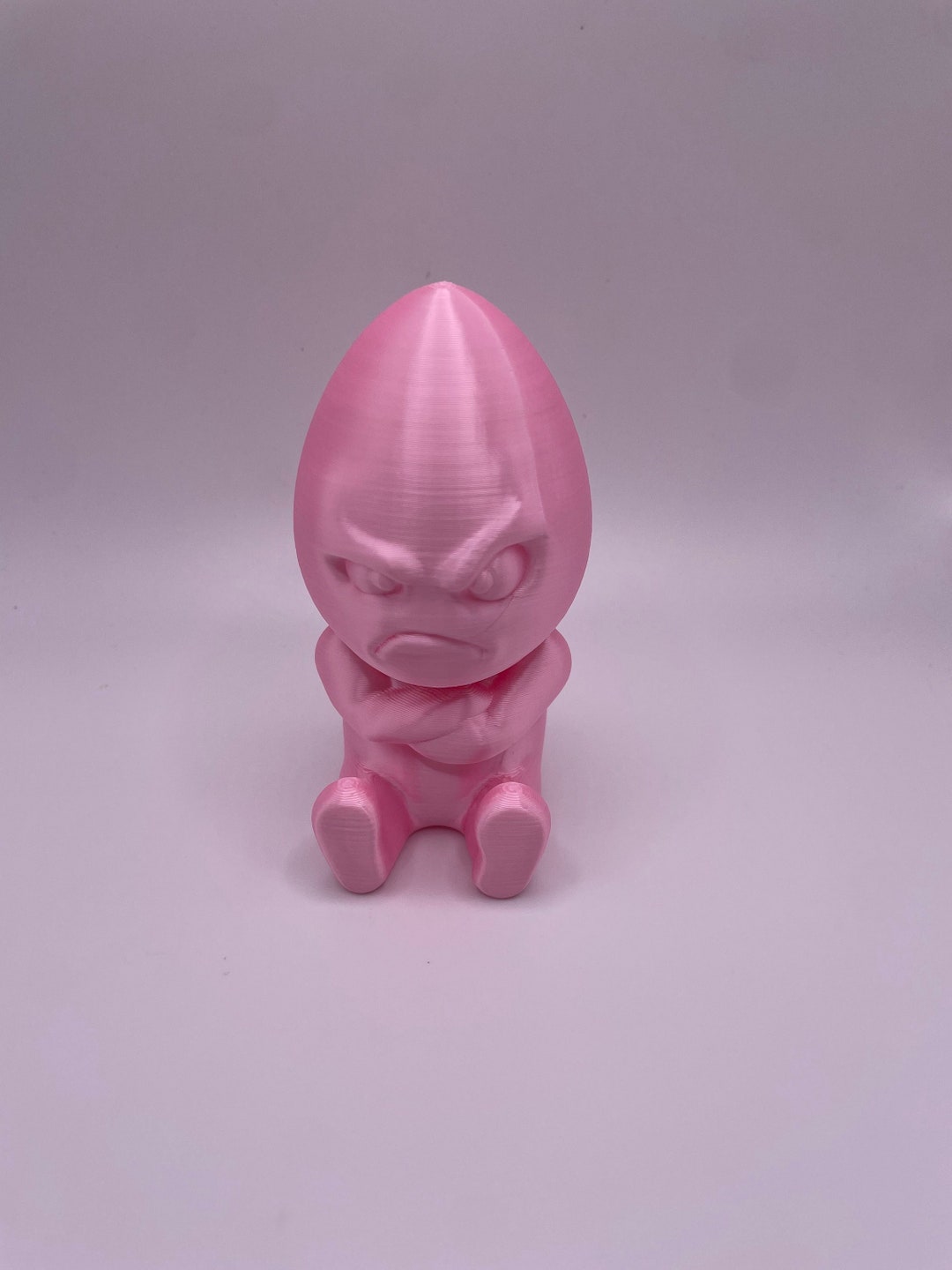 Grumpy Egg 3D Printed - Etsy