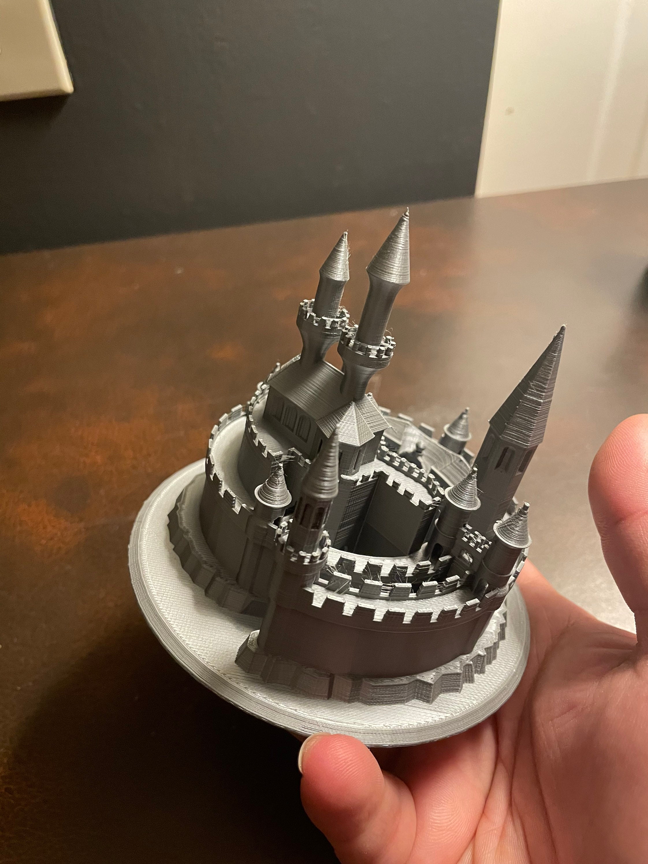 Medieval Castle 3D Printed | Etsy