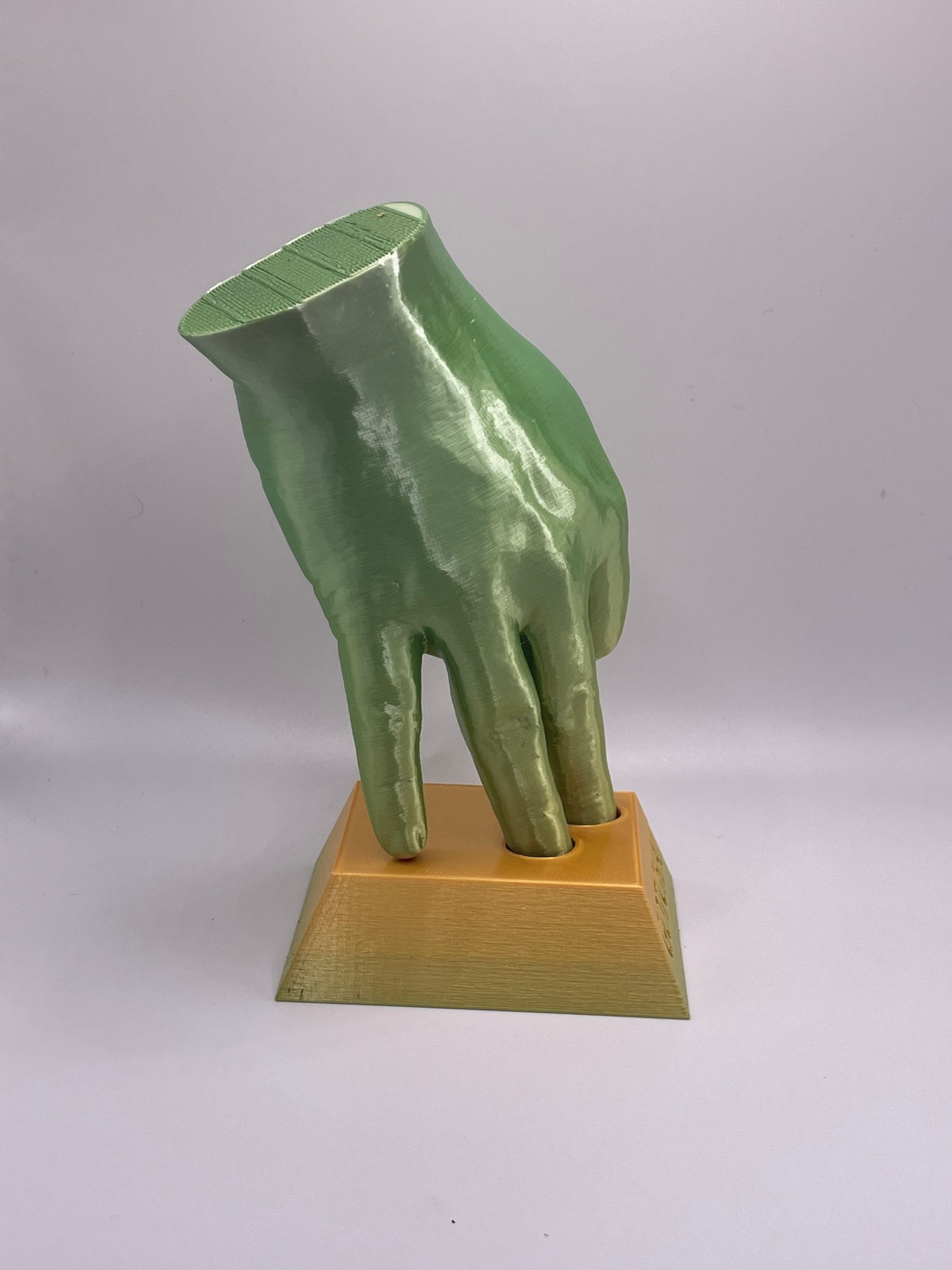 Gotcha Meme Hand With Gotcha Base 3D Printed - Etsy
