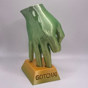 Gotcha Meme Hand With Gotcha Base 3D Printed - Etsy