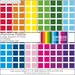Digital Paper Solid Color Rainbow Palette Instant Download Personal or ...